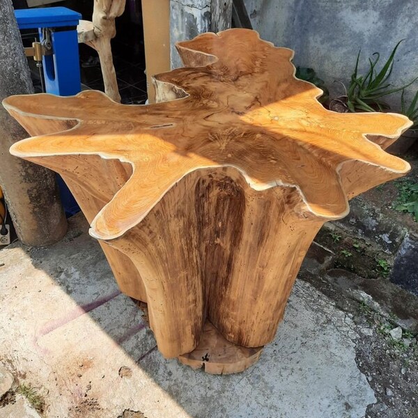 Stump Dining Table - Etsy