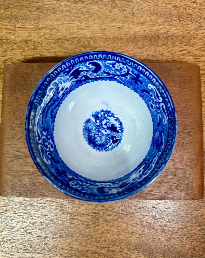 Early 19th C. Pearlware Staffordshire Teacup & Saucer Qilong (dragon ...