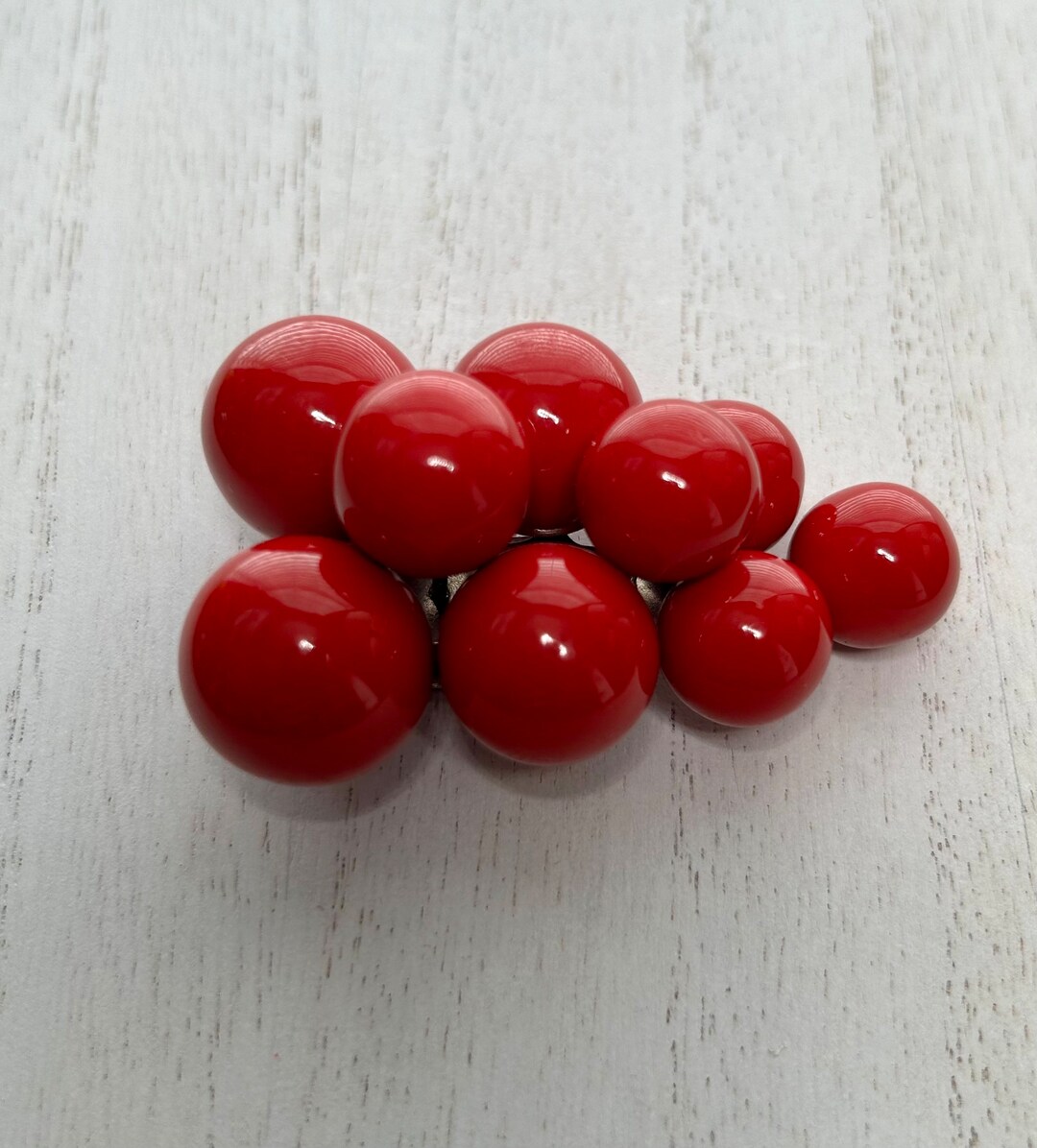 1920s/30s Red Grapes Fur Clip Wear on a Dress or Coat - Etsy