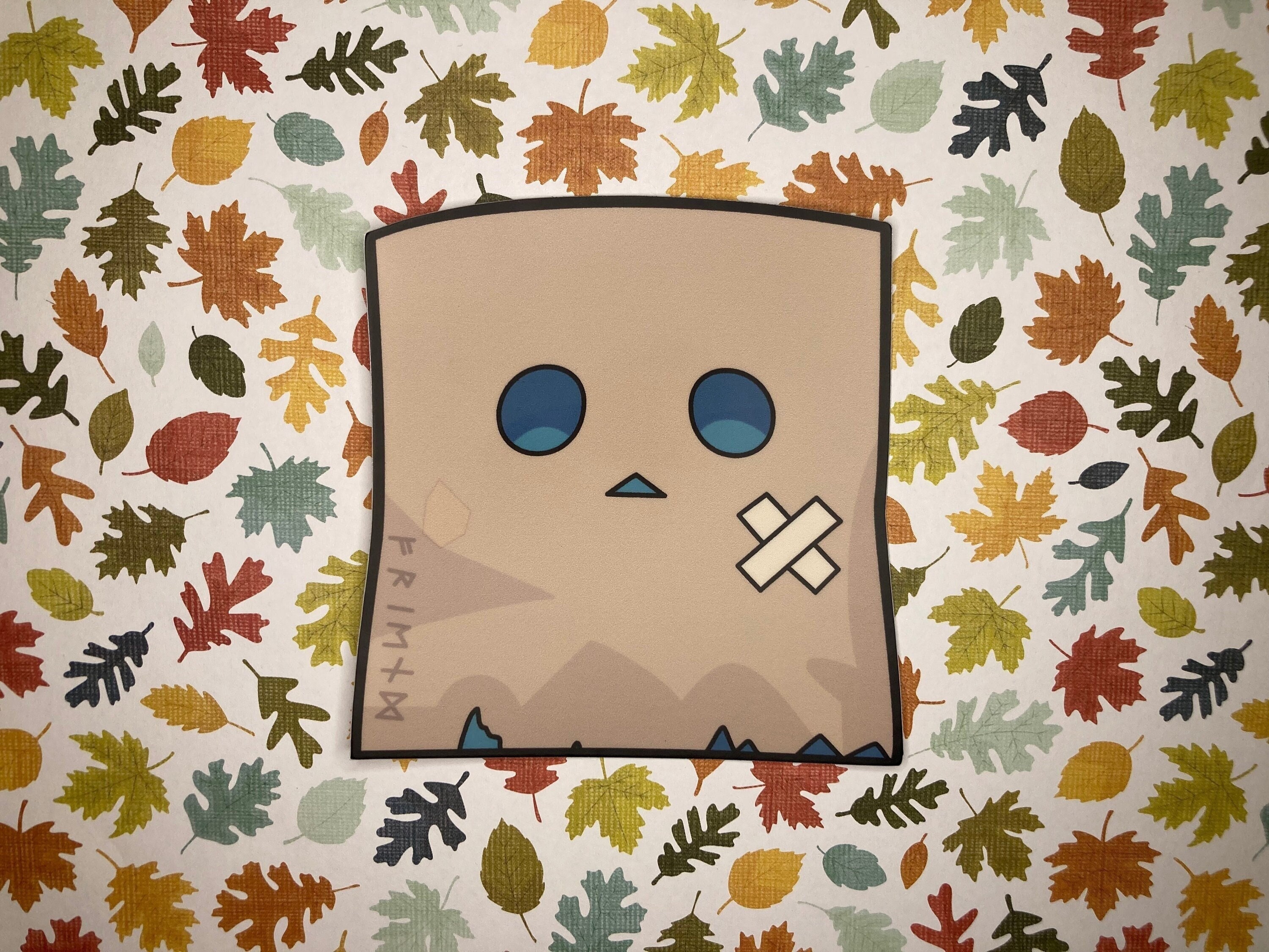 Friendly Bag Peeker Sticker - Etsy