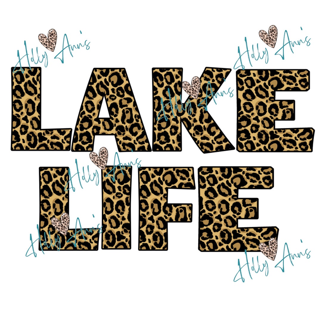 Lake Life Png File - Etsy
