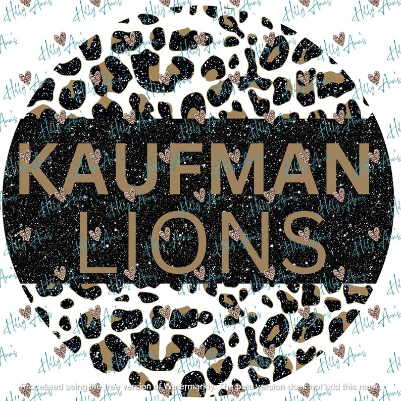 Kaufman Lions Leopard Png File - Etsy