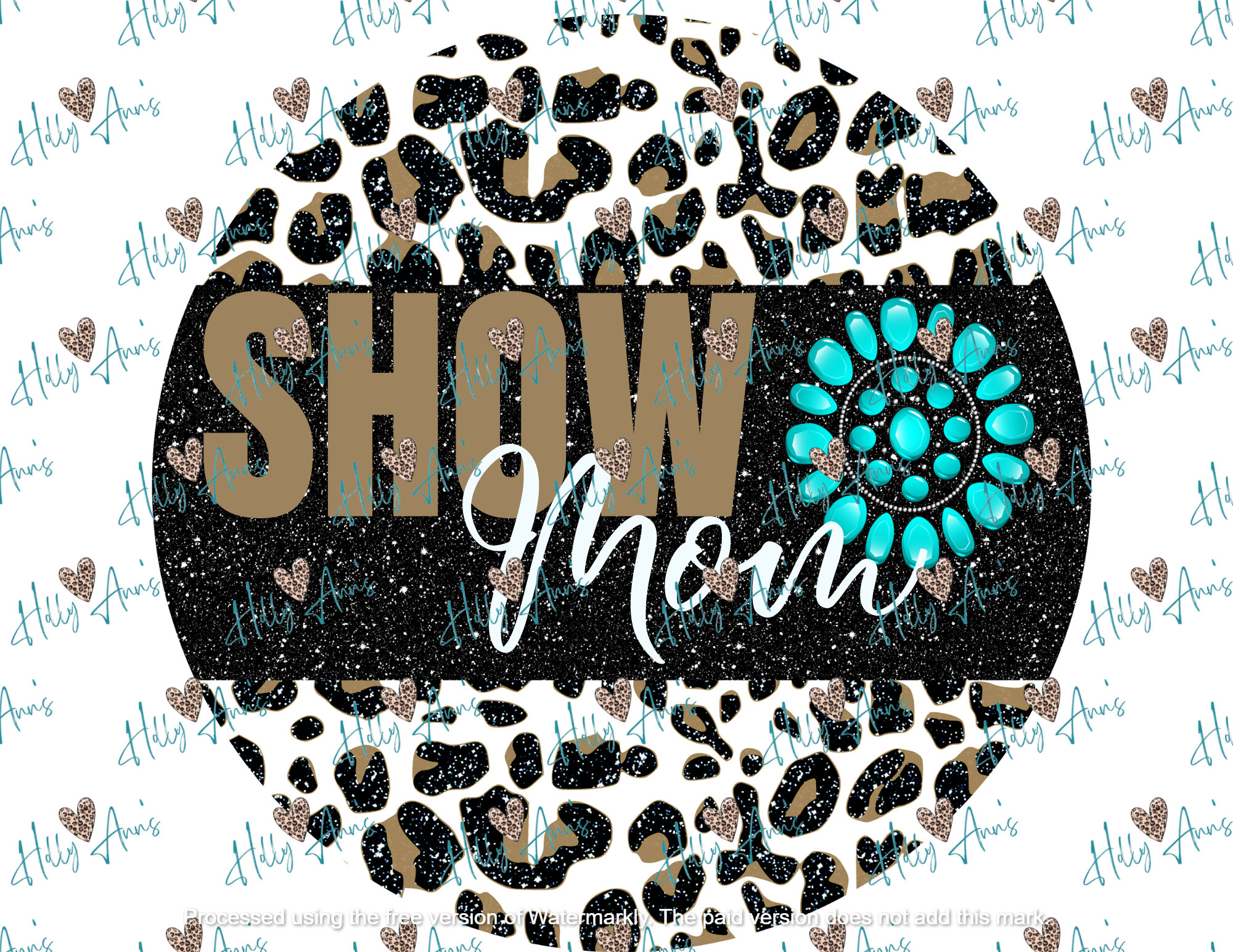 Stock Show Mom Leopard Png File - Etsy