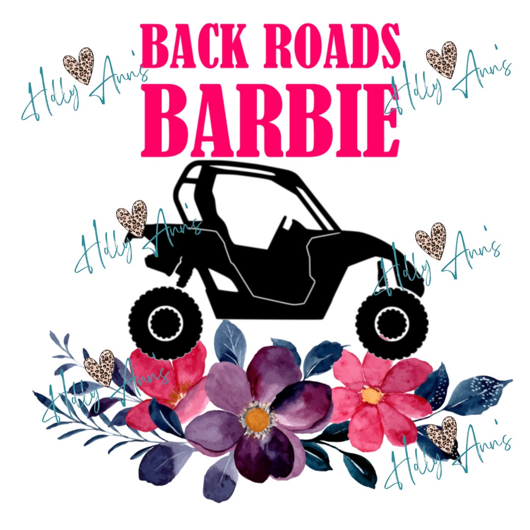 Back Roads Barbie Png File - Etsy