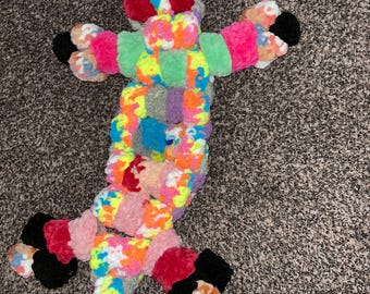 Crochet 90’s Beaded Lizard Pattern - Etsy