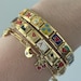 Gold Italian Charm, 90s Bracelet, Italian Charm Bracelet - Etsy