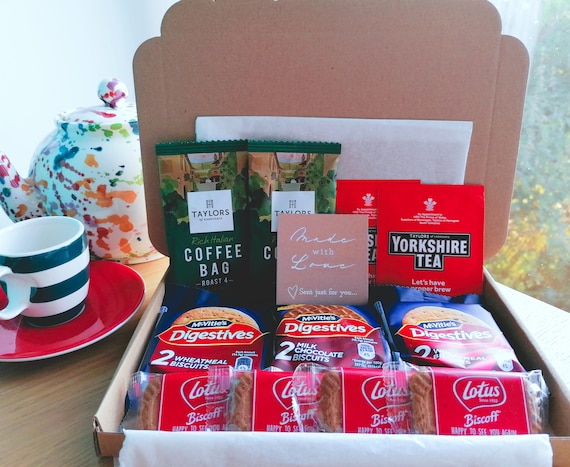 Coffee & Tea Lovers Letterbox Giftset Personalised - Etsy