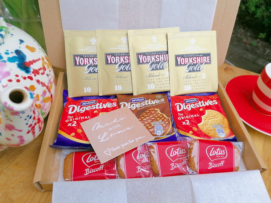 Ultimate Yorkshire Gold Tea Letterbox Giftset - a Posher Brew! Tea Gift ...