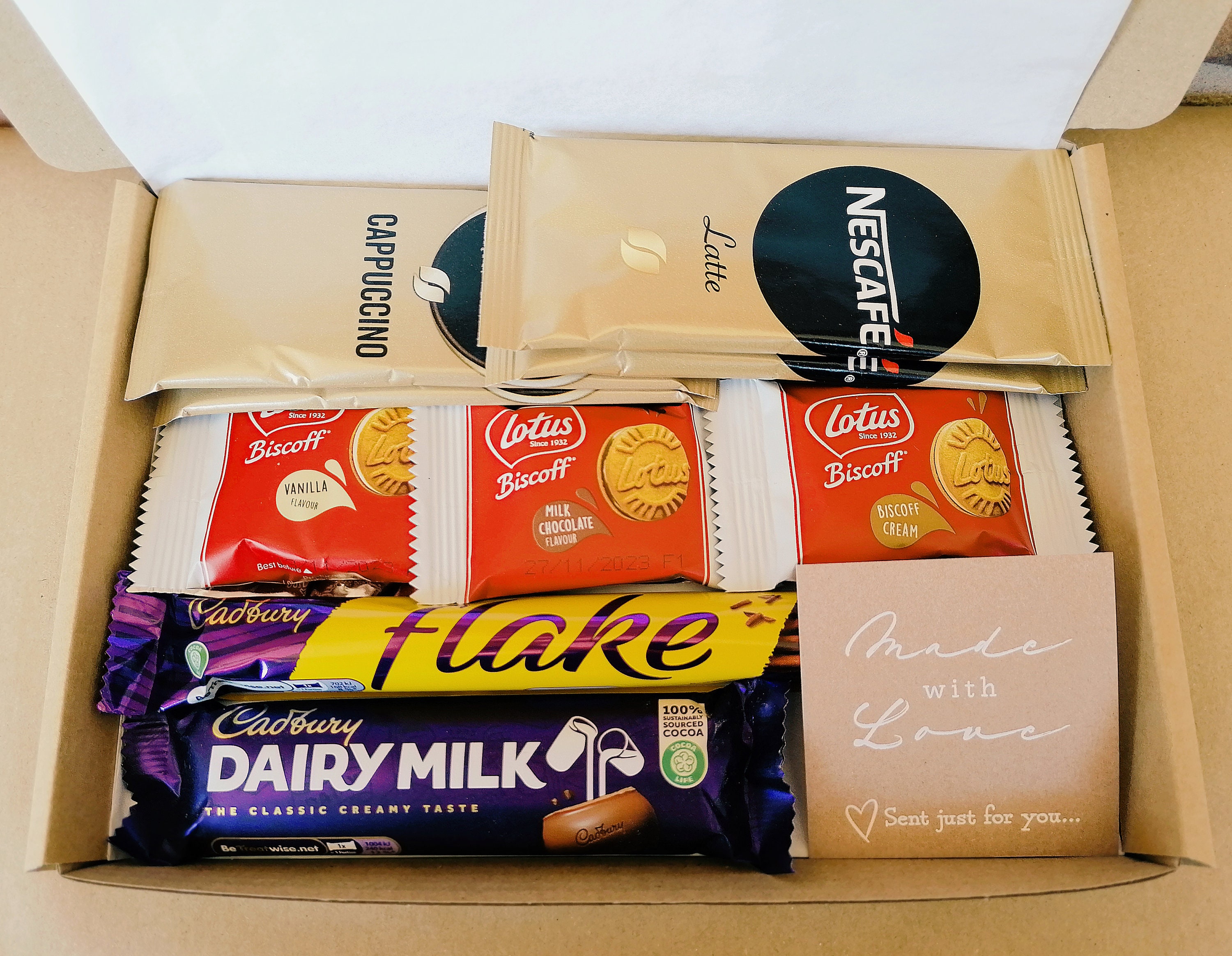 Ultimate Nescafe Letterbox Giftset - Personalised | Cappuccino | Latte ...