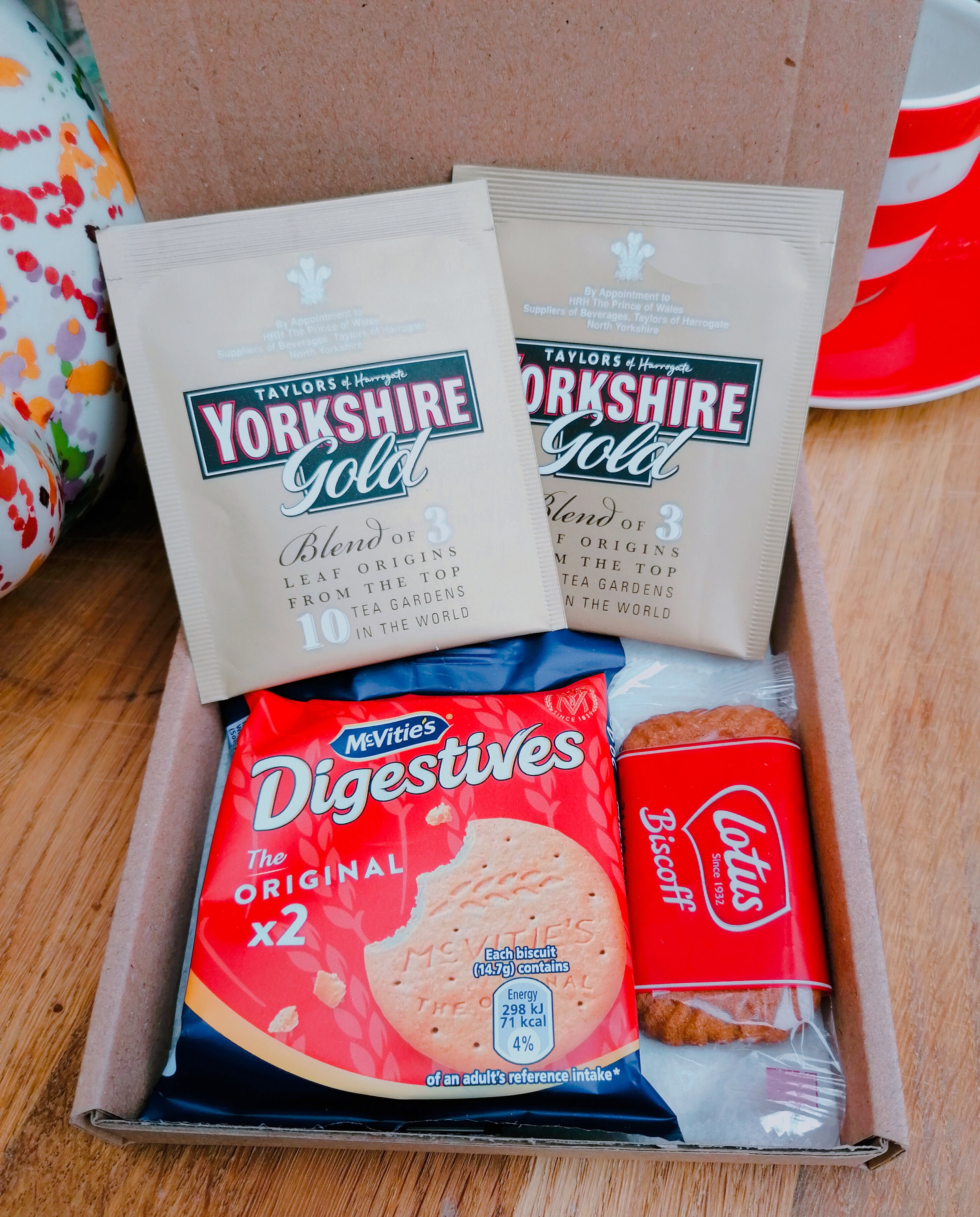 Yorkshire Tea Gold Letterbox Giftset Tea Gift Set - Etsy