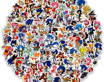 Sonic Sticker Bomb - Etsy