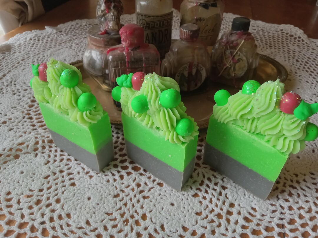Poison Apple Soap, Artisan Soap, Halloween Soap, Fun Soap, Handcrafted ...