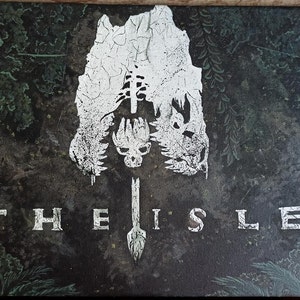 The Isle Game Handpainted Canvas - Etsy