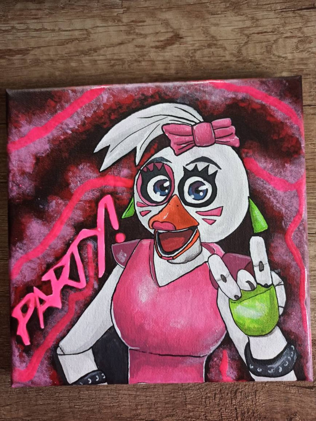 Glamrock Chica Fnaf Security Breach - Etsy