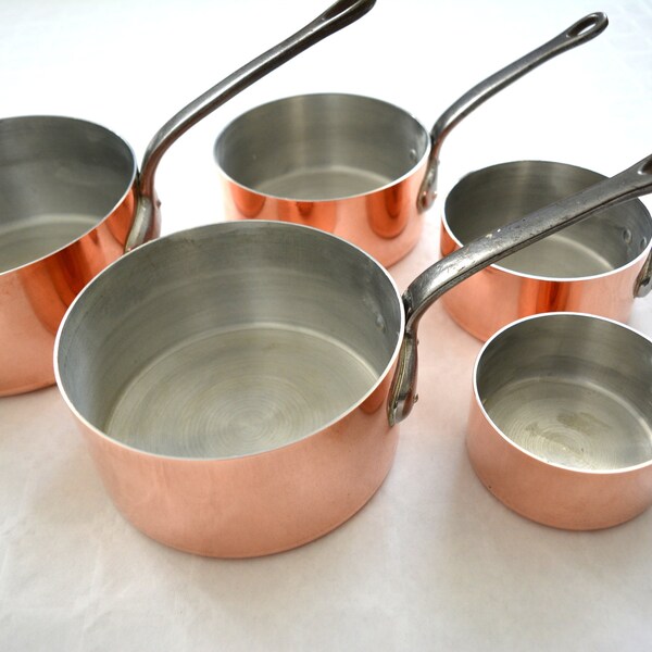 French Copper Pans - Etsy
