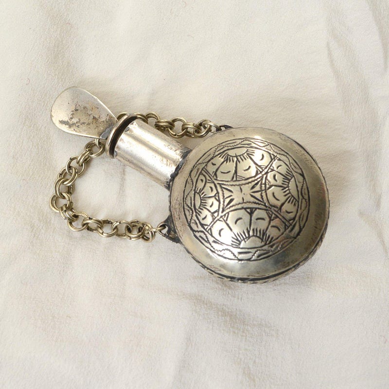 Metal Perfume Bottle - Etsy