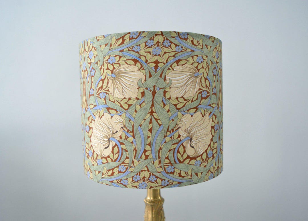 Lampshade French Style Art Nouveau Floral , Handcrafted - Etsy