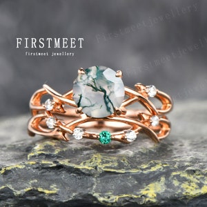 Capucinne Ring Set Etsy