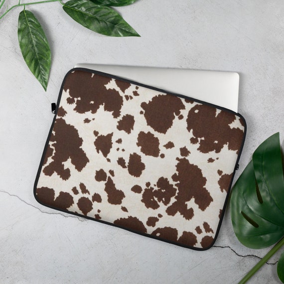 Cow Print Laptop Sleeve - Etsy