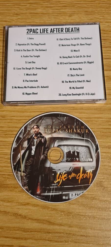 2pac Tupac Shakur Life After Death CD Rare - Etsy