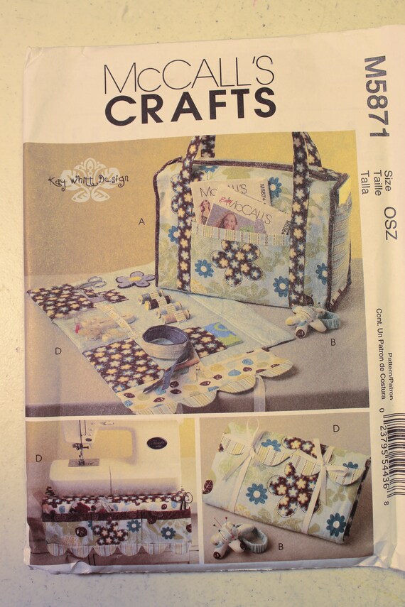 Craft Supplies & Tools McCalls Craft Pattern M5871 Size OSZ Sewing Room ...