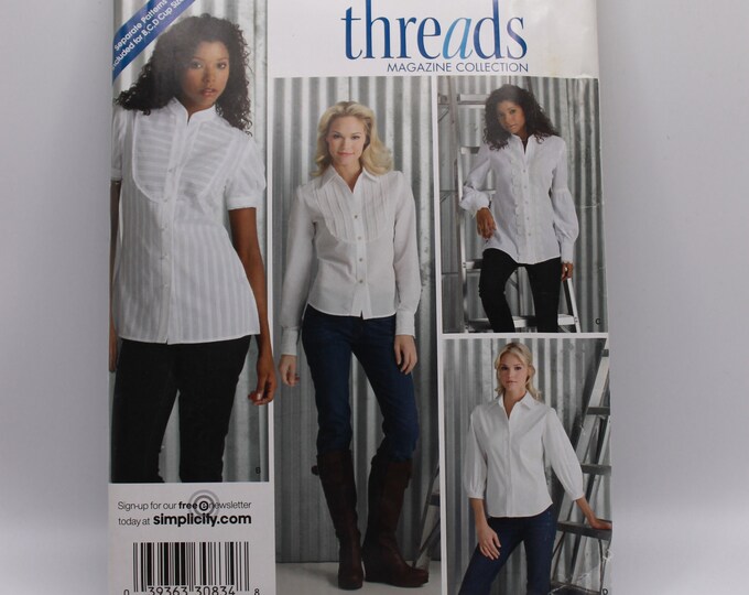 Simplicity 3684, Misses' Shirt in Two Lengths Sewing Pattern, UNCUT - Etsy