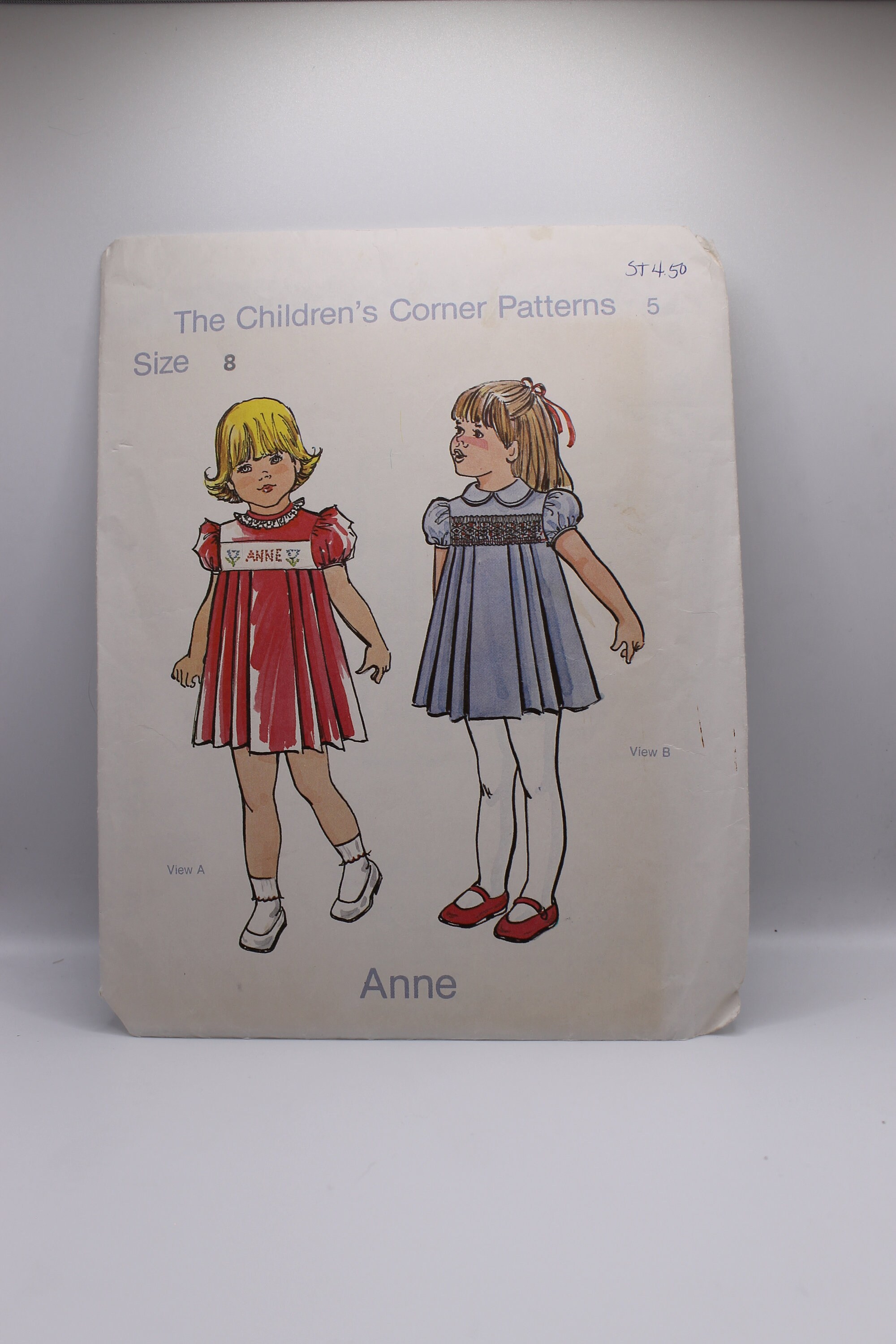 The Children's Corner Anne Sewing Pattern, CUT, VINTAGE - Etsy