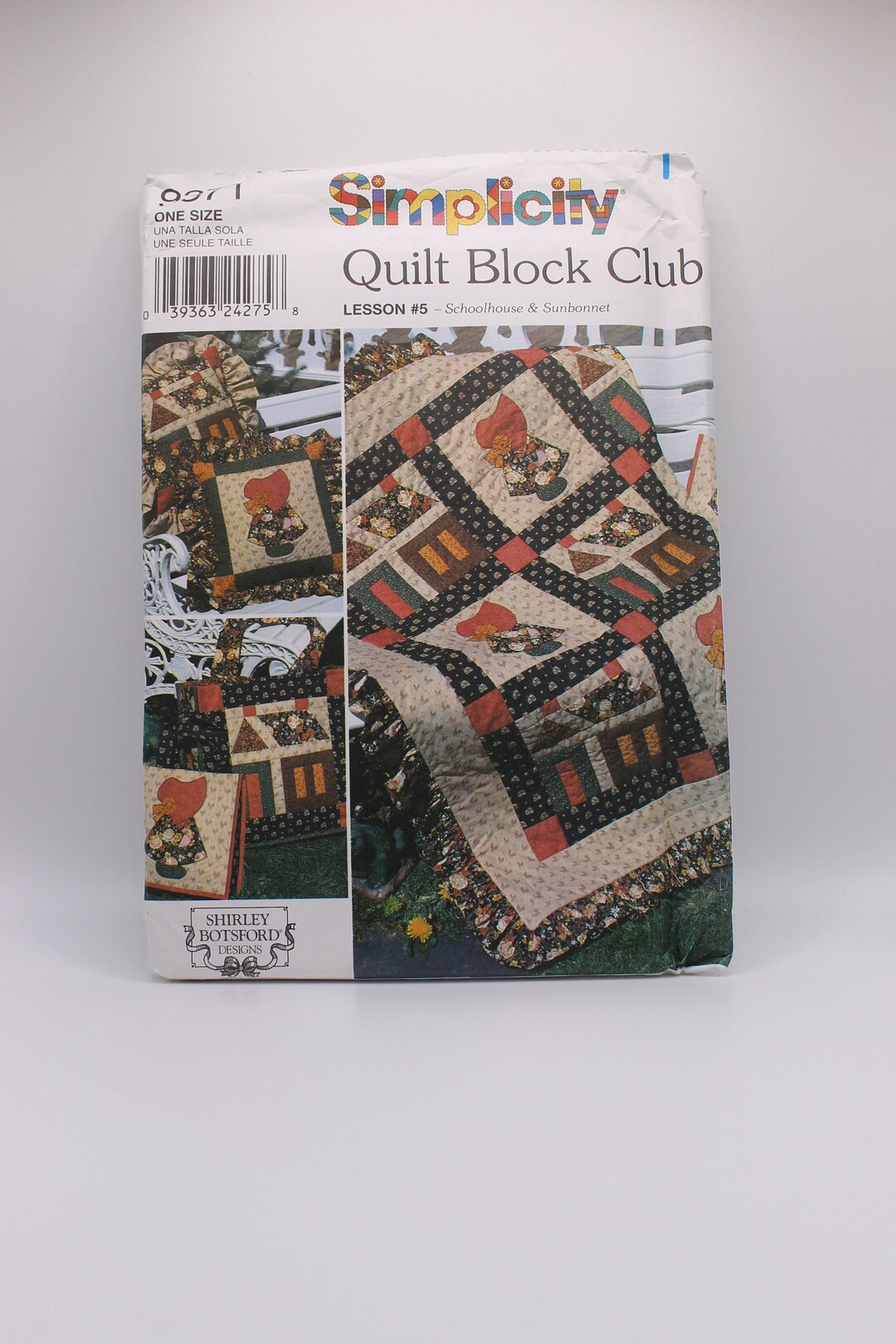Simplicity 9371, Quilt Block Club Sewing Pattern, UNCUT - Etsy