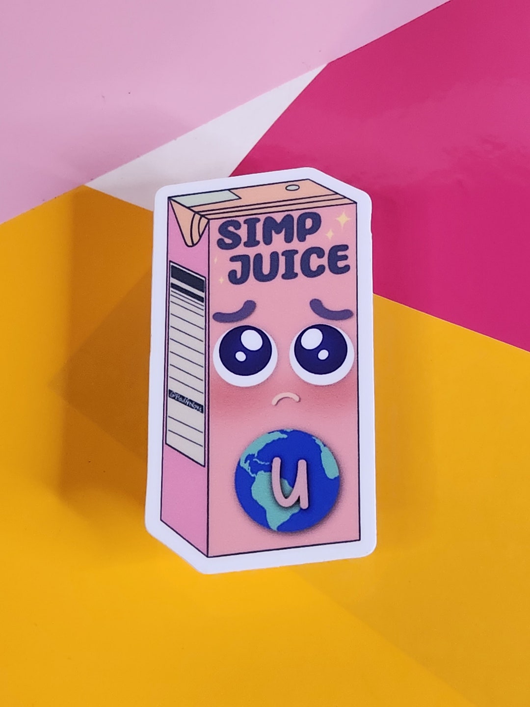 Simp Juice Sticker | 3 in Waterproof Sticker | Weatherproof Waterproof ...