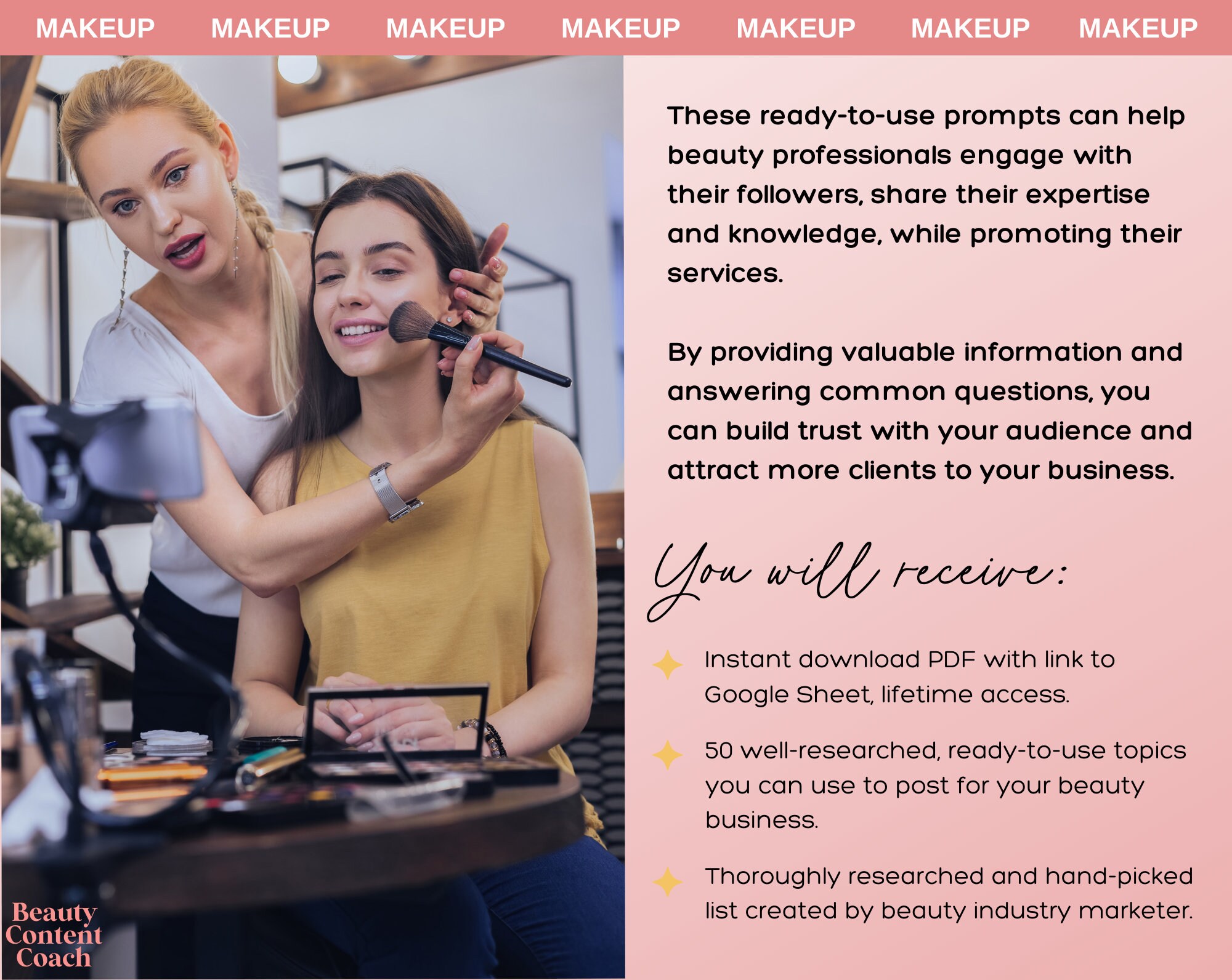 50 Trending Makeup Prompts for Social Media, Tiktok, Instagram ...