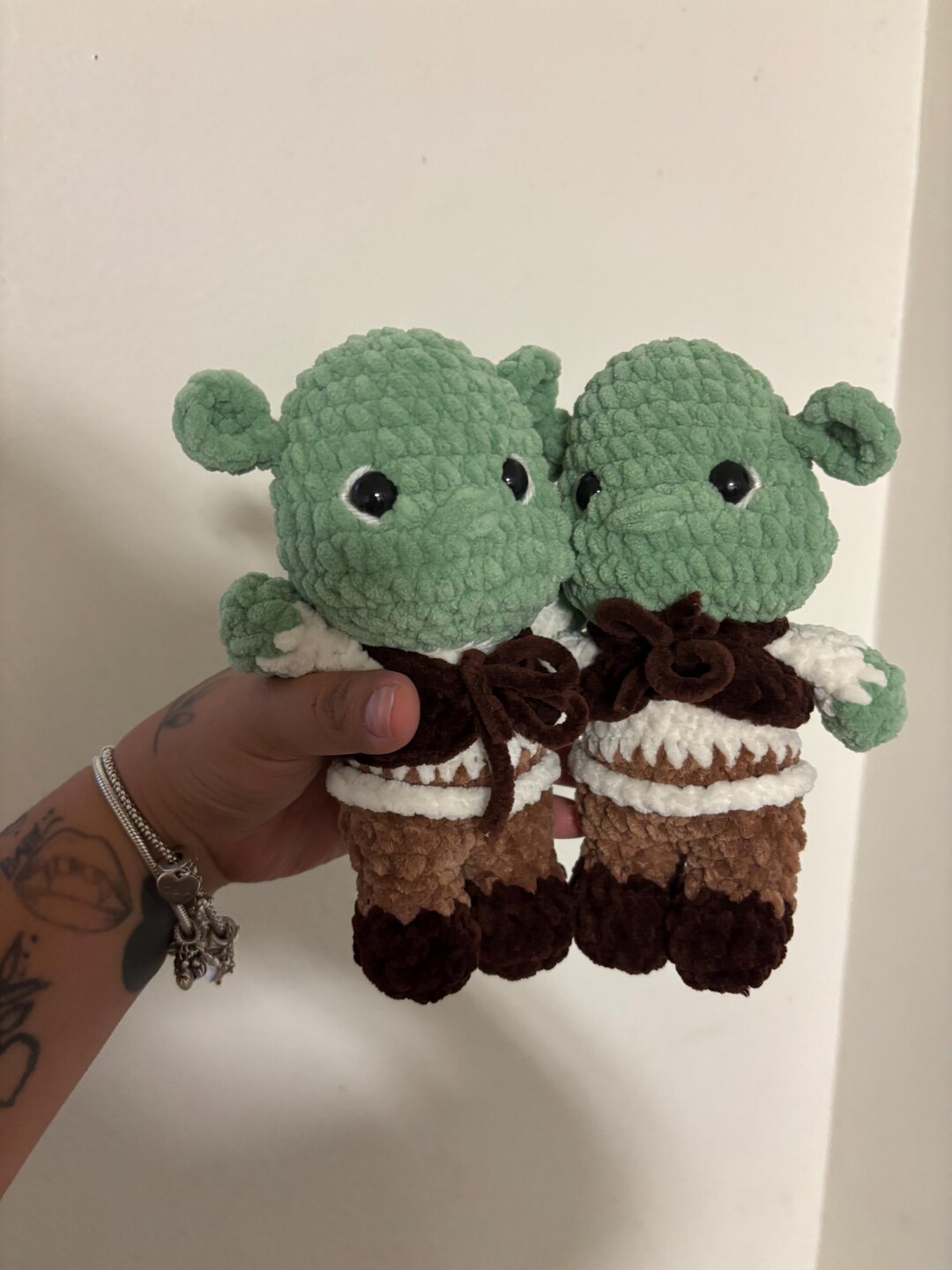 Chenille Yarn Ogre Baby Plush, 7 Inch - Etsy