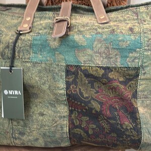 Fern Grove Patchwork Weekender - Etsy