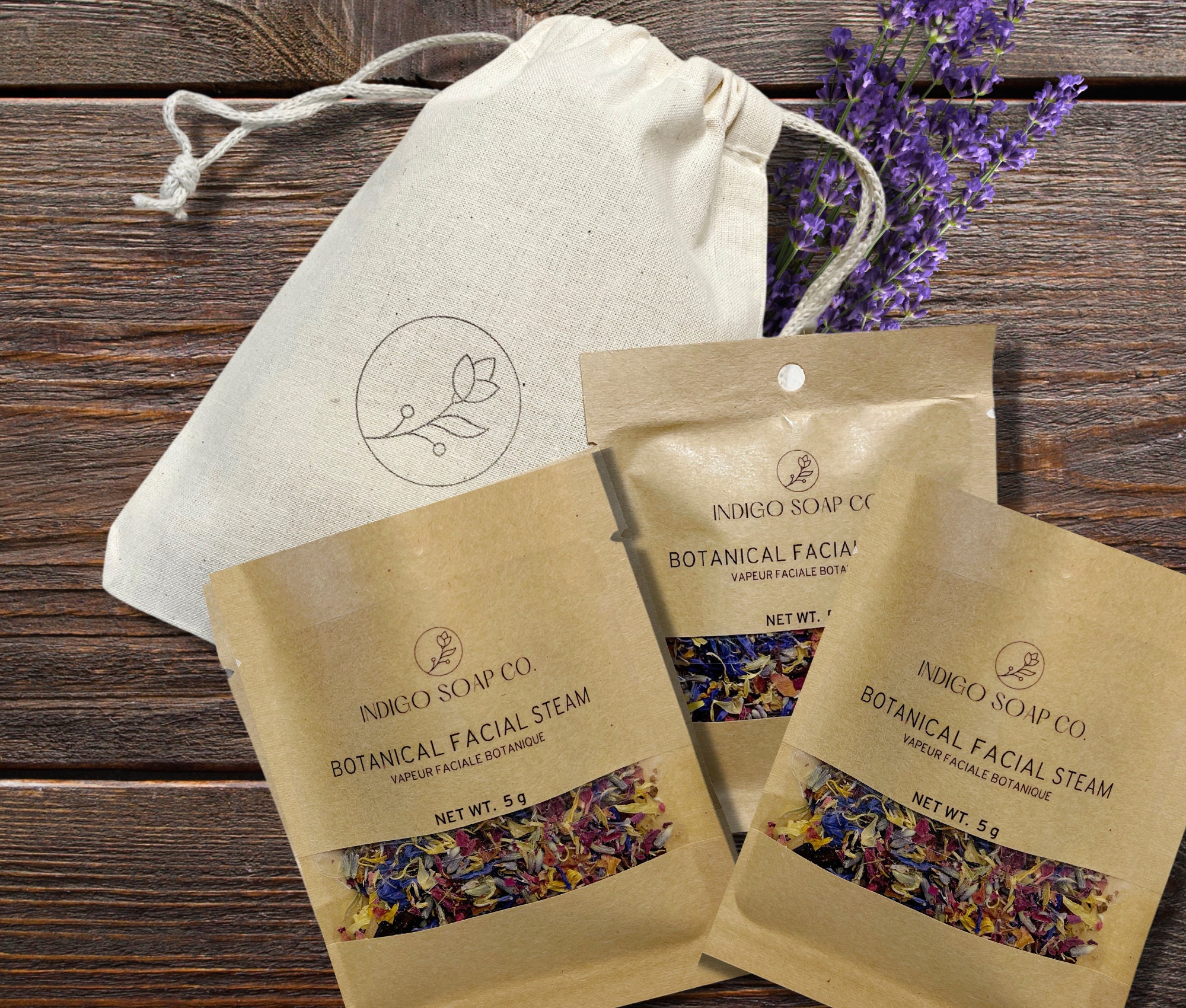 Botanical Facial Steam, Herbal Face Steam, Facial Gift, Natural ...