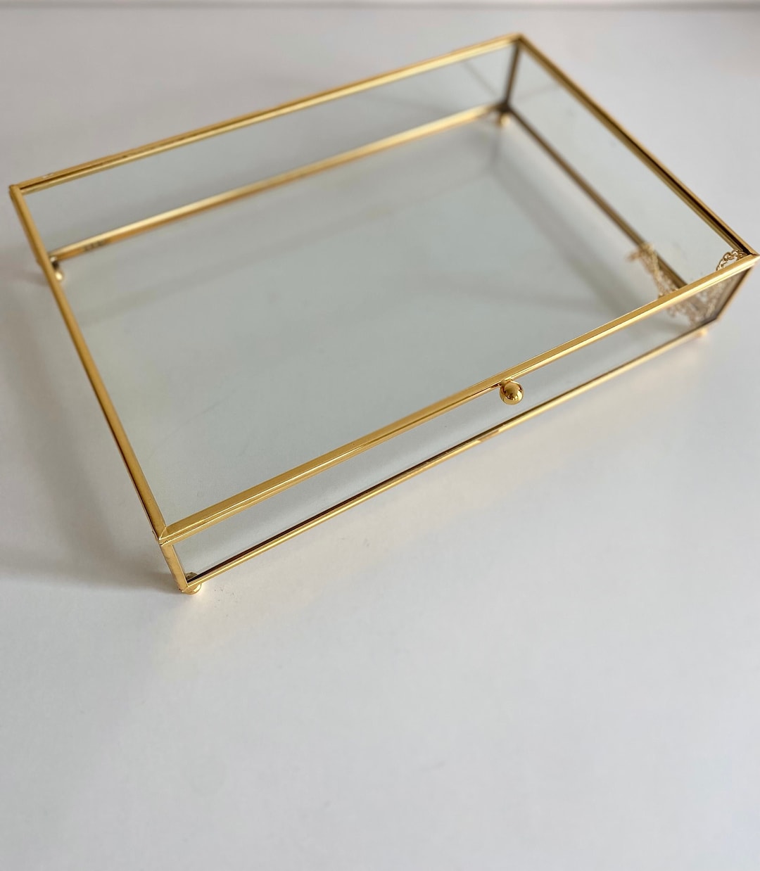 Glass Photo Box, Photo Box, Gift Box, Chocolatte Box - Etsy