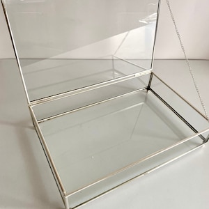 Glass Photo Box, Photo Box, Gift Box, Chocolatte Box - Etsy