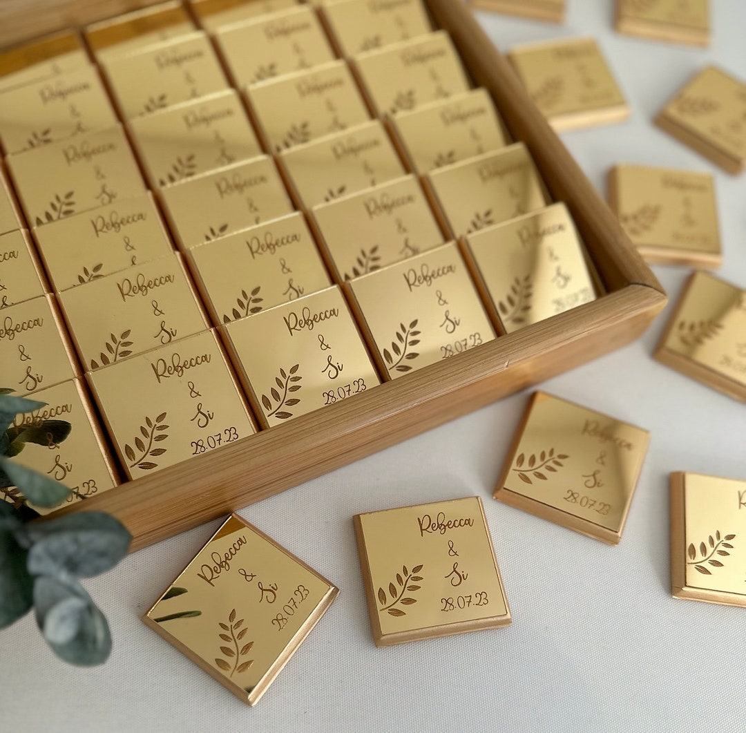 Wedding Favors Chocolate, Wedding Favors, Engagement Chocolate, Wedding ...
