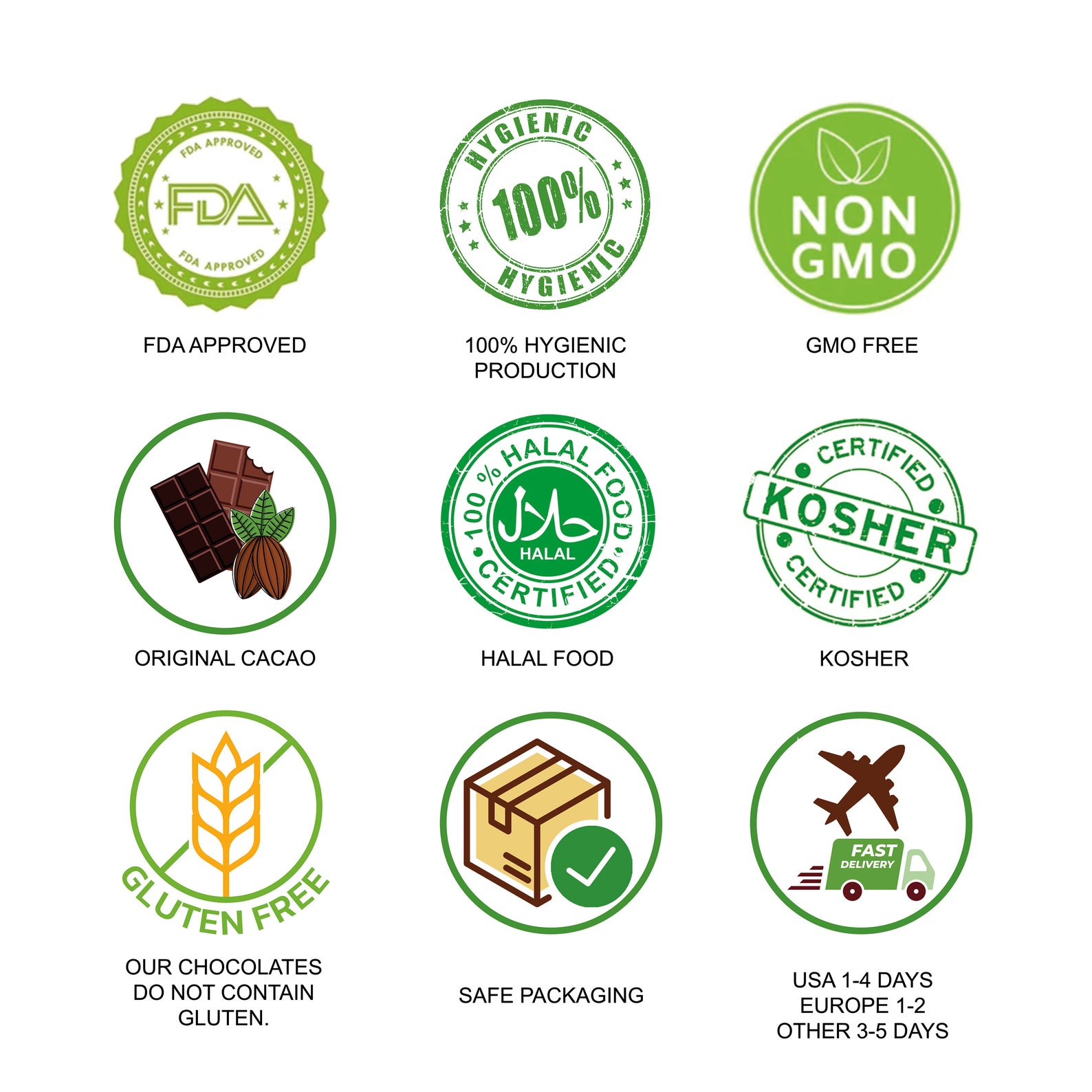 Chocolate With Logo, Corporate Chocolate Treats, Gift to Customer ...