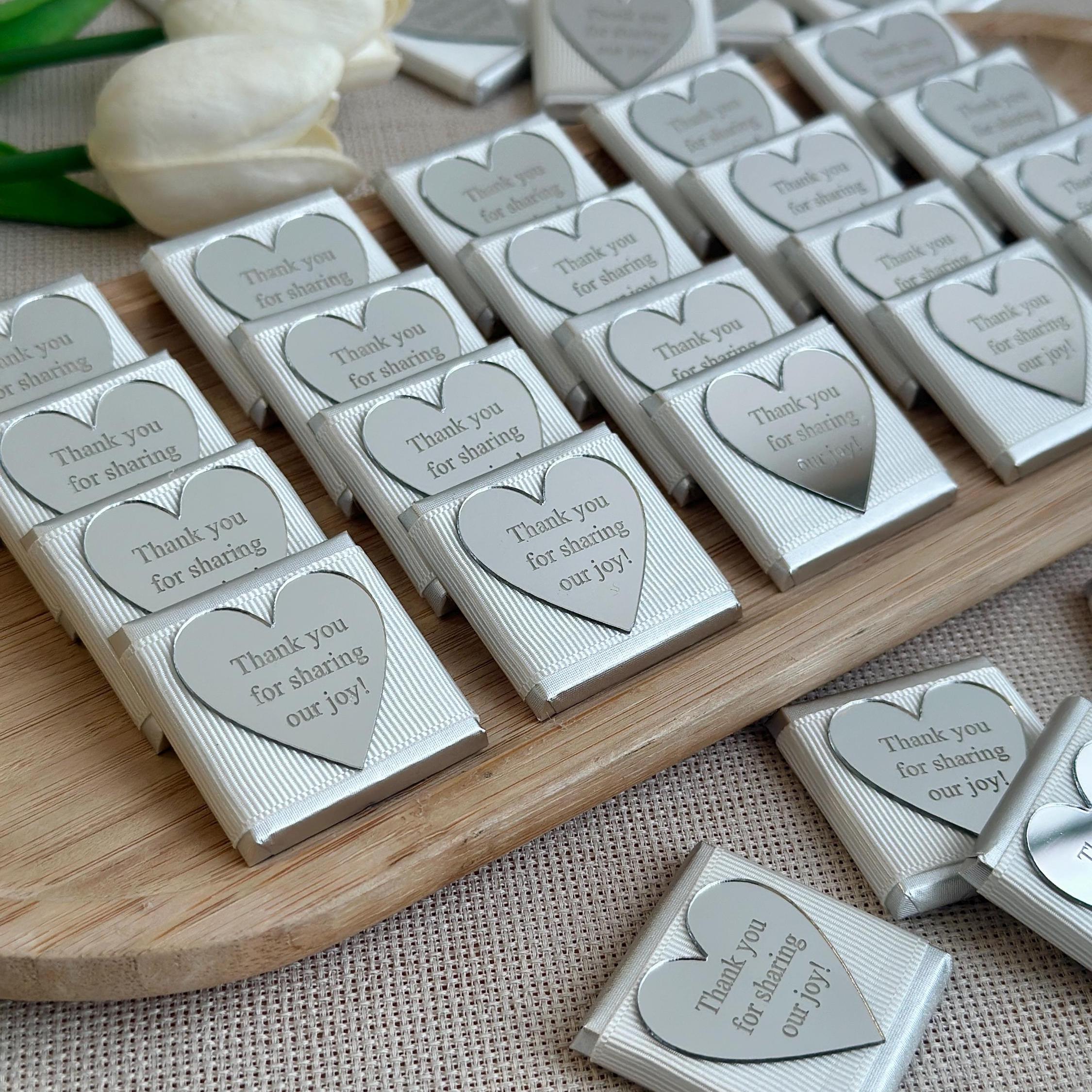 Wedding Favors Chocolate, Engagement Chocolate, Wedding Chocolate ...