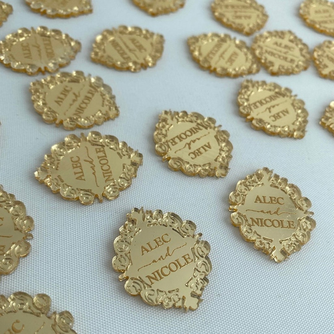 Plexiglass Figure, Mirror Plexiglass Figure 3cm, Gold Plexy, Silver ...