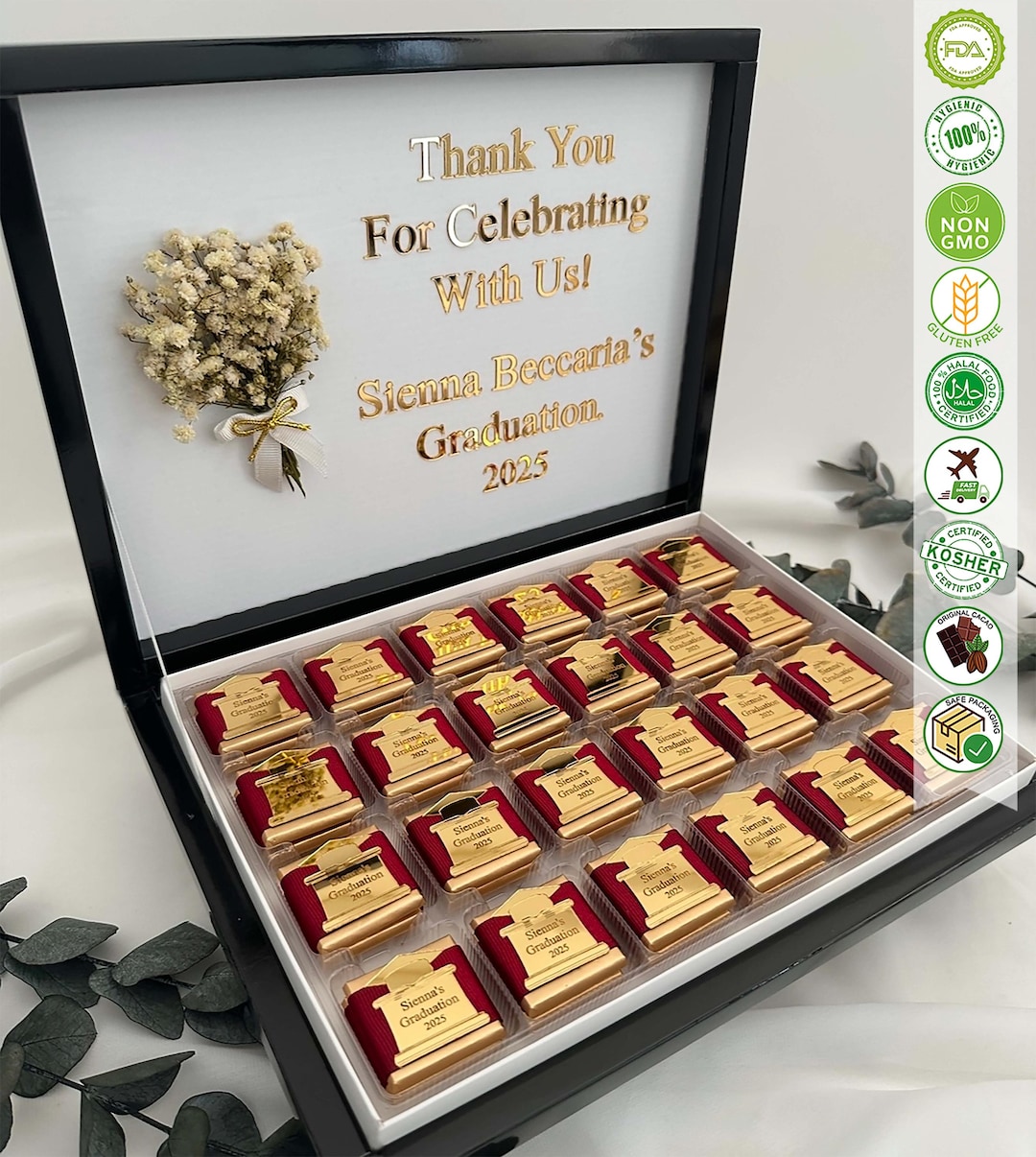 Chocolate for Graduation, Graduation Gift, Favor for Graduation ...