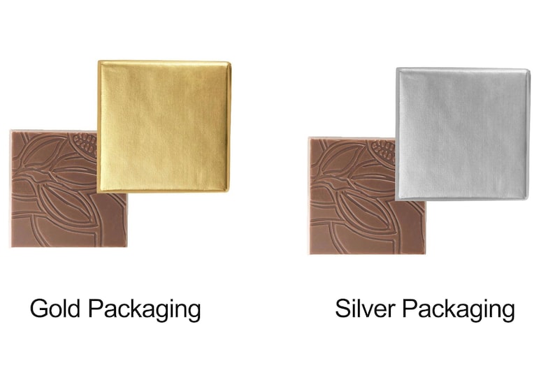 Neapolitan Chocolate, Milk Chocolate, Gold Chocolate, Silver Chocolate ...