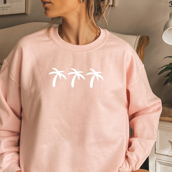 Pink Palm Tree Shirt - Etsy