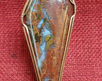 Mexican Moss Agate - Etsy