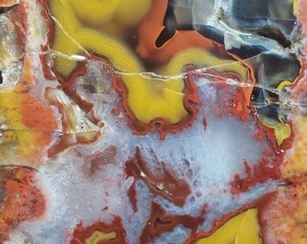 RARE INCREDIBLE Tennessee Paint Rock Agate Specimen With Awesome ...