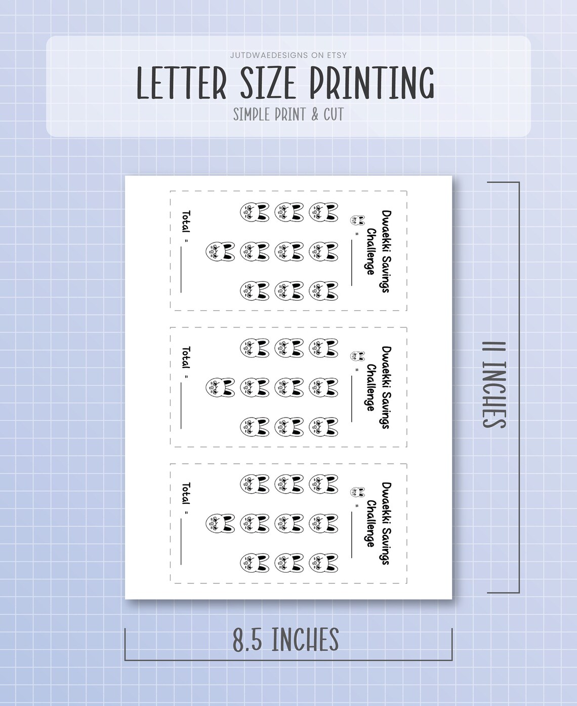 Stray Kids SKZOO Cash Envelope Savings Challenge Insert Printable ...