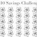 Flower Power 10 Dollar Savings Challenge - Etsy