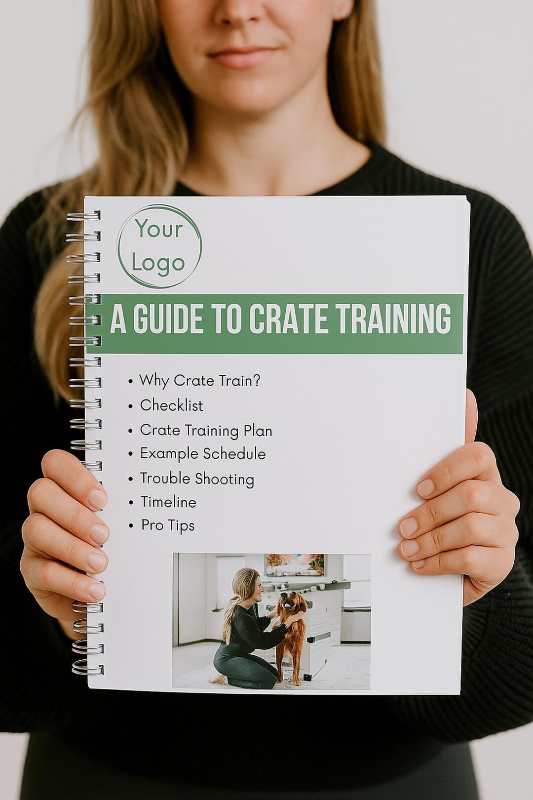 Crate Training Guide for Dogs: Printable PDF Handout, Dog Trainer ...