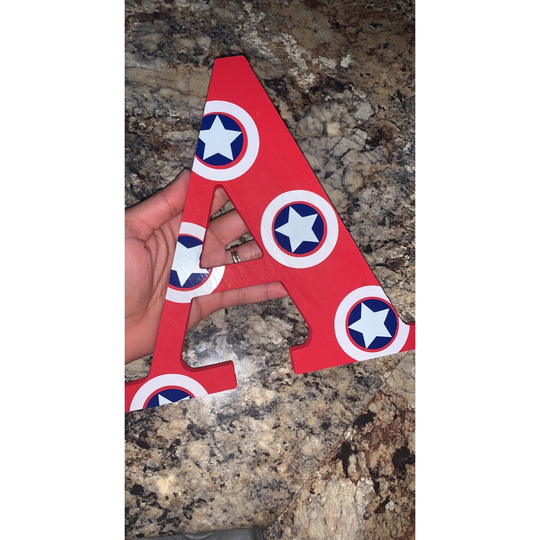 Character Themed Letters - Etsy