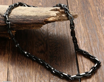 22 Inch Black Chain - Etsy