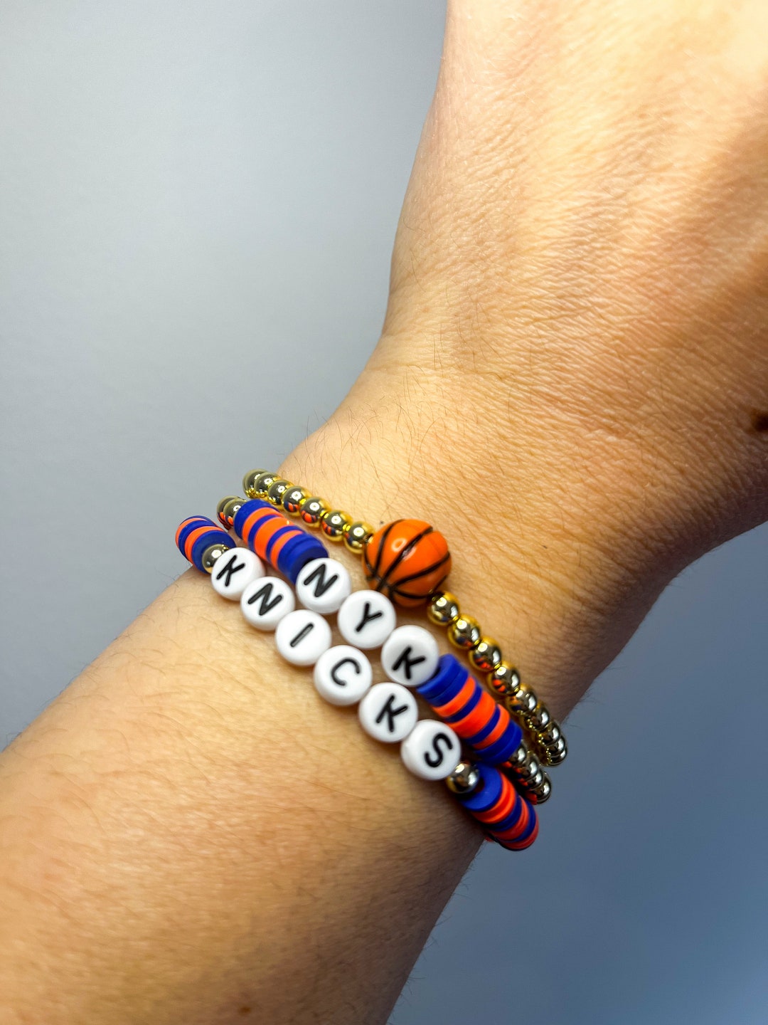 New York Knicks Basketball Bracelets I Basketball Bracelets I Sports ...